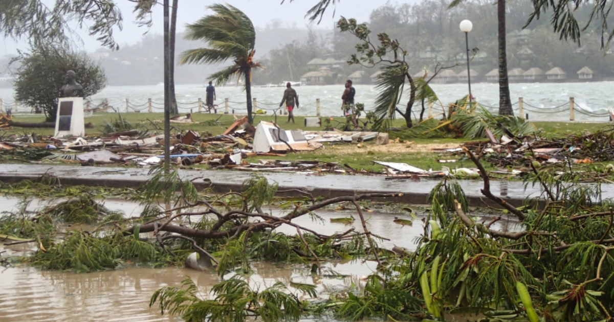 Vanuatu capital battered by hurricane force winds from Cyclone Judy ...
